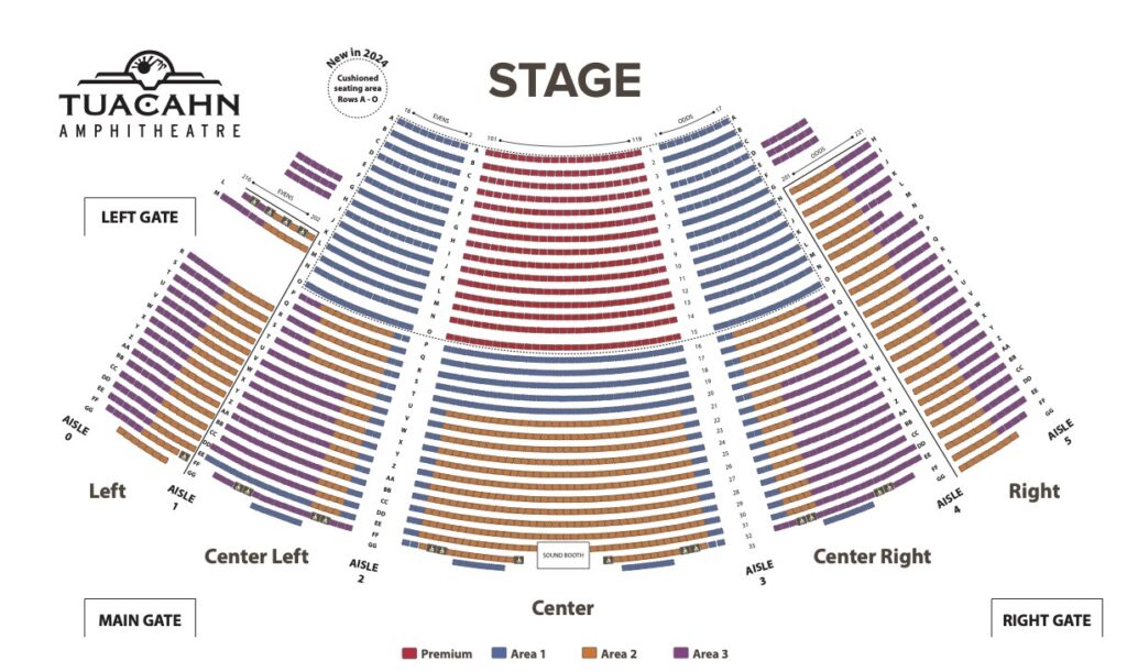 Seating Chart – Tuacahn Amphitheatre (OFFICIAL)
